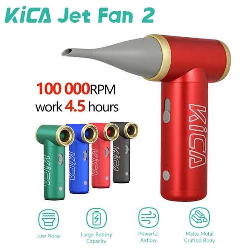 Promo Kica Jet Fan 2 Turbo Fan Mini Portable Super Strong Wind JetFan 2 ...