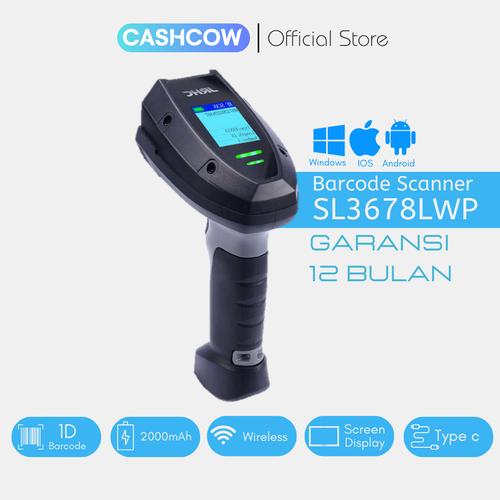 Promo Barcode Scanner 1D Wireless Screen Display Anti shock - Jakarta ...