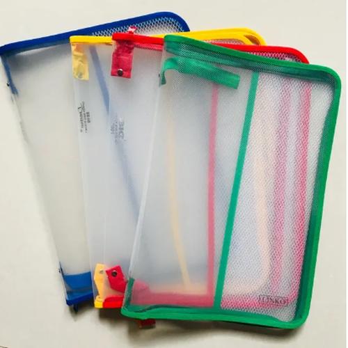Jual Zipper Bag Map Tempat Simpan Kertas File Dokumen Kantor Lamaran ...