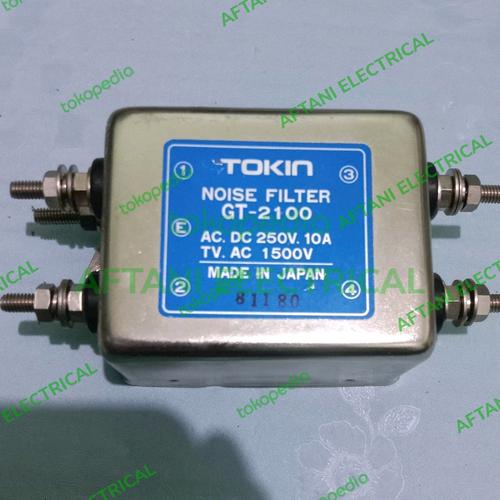 Jual NOISE FILTER TOKIN GT-2100 10A 250VAC/VDC ORIGINAL JAPAN - Jakarta ...