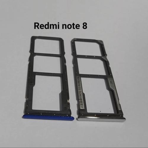 Jual SIM TRAY XIAOMI REDMI NOTE 8 TEMPAT KARTU SIM CARD HOLDER ...