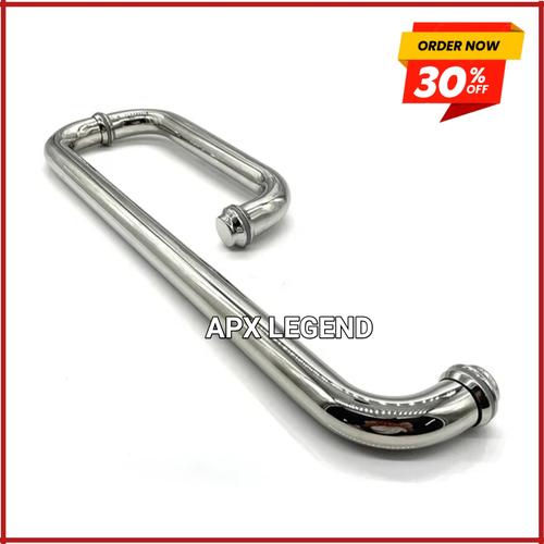 Jual GAGANG PINTU KACA KAMAR MANDI PULL HANDLE SHOWER STAINLESS PH 814 ...