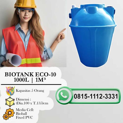 Jual Septictank Biofil Biotank Kapasitas 1000 Liter 1M3 / Biotech ...