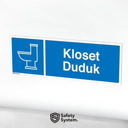 Jual Stiker Sign Label K3 Office Toilet Kloset Duduk - S - Kab. Bandung ...