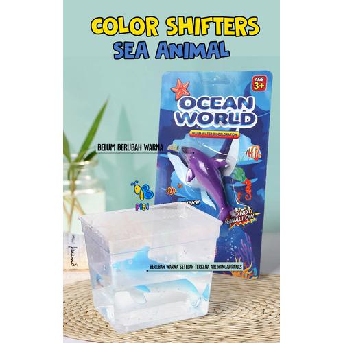 Jual Sea Animal Color Shifters / Mainan Hewan Laut Berubah Warna/Hewan ...