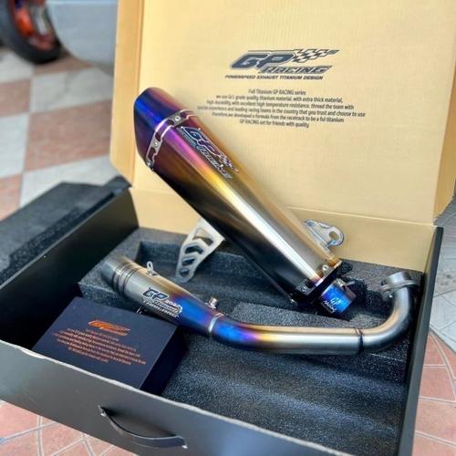 Jual Knalpot GP Racing Titanium Xmax Gp Racing Original - 250/300cc BP ...