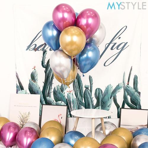 Jual BALON LATEX METAL CHROME PACK (1 PACK = 50 PCS) METALIK 12 INCH ...