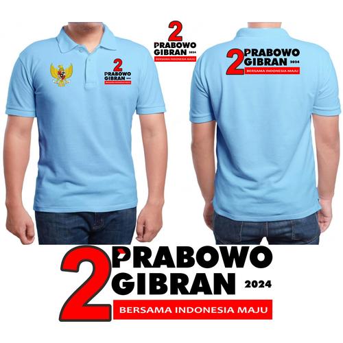 Jual baju Prabowo gibran warna biru langit - MOTIF 2, XL - Jakarta ...