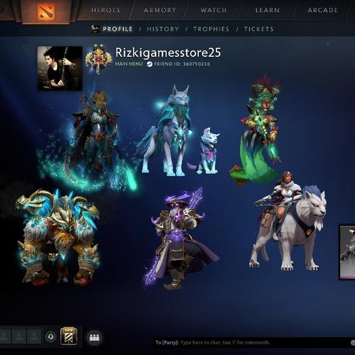 Jual DOTA 2 ID LEGEND 2 MMR 3111 ARCANA PA & PERSONA CM - Kota Bogor ...