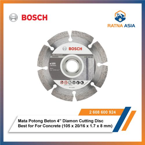 Jual Mata Potong Beton 4" Diamond Wheel 105mm Concrete Bosch - Best ...