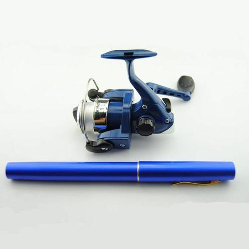 Jual pancingan Joran pulpen 1 meter pen rod fishing set portable ...