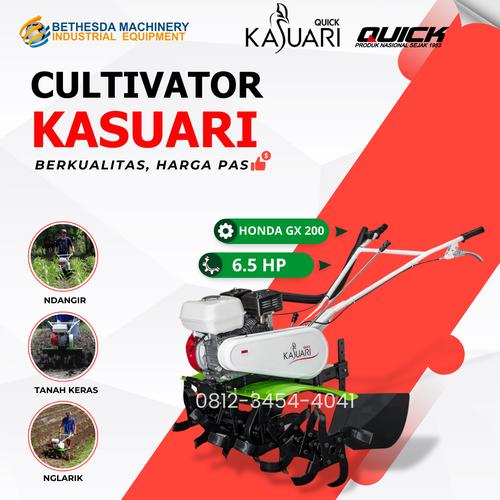 Jual Mini Traktor / Cultivator QUICK KASUARI Honda engine 6.5 HP - GX ...
