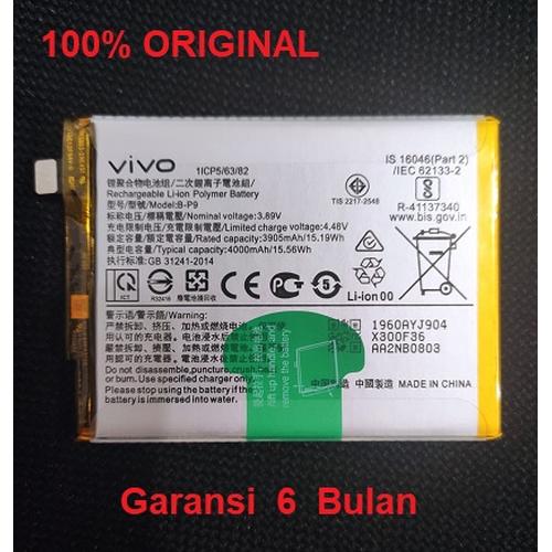 Jual VIVO Battery Baterai Batere Batre Vivo V21 4G V21 5G B-P9 Original ...