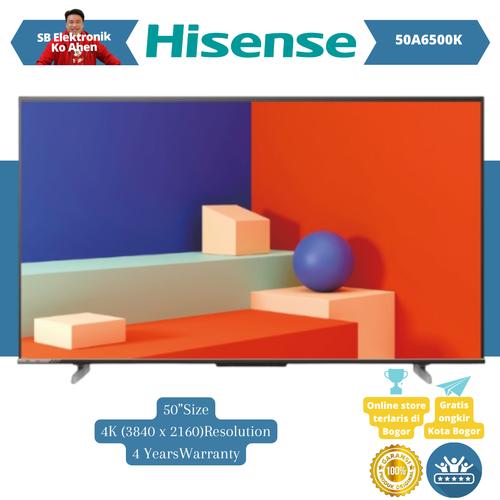 Jual HISENSE 4K UHD Google Smart TV 50 inch 50A6500K - Kota Bogor - T.W ...