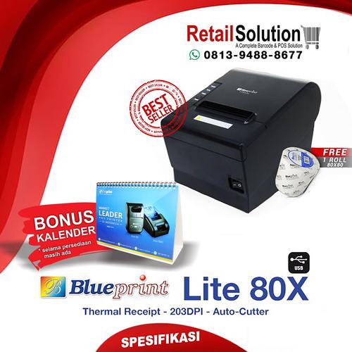 Jual Printer Thermal USB 80mm - Blueprint Lite80 X / Lite 80X / Lite80X ...
