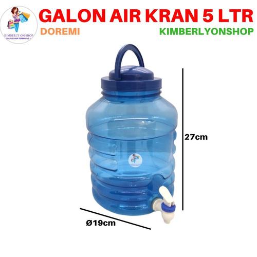 Jual Galon Air Minum Galon Kran Dispenser Mini 5 Liter Doremi - Jakarta ...