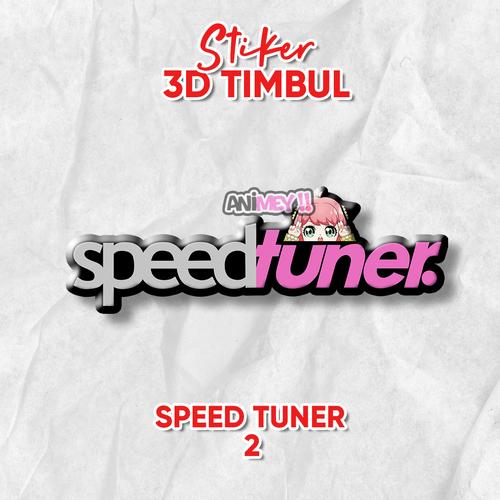 Jual Stiker Emblem 3D Timbul Anime Speedtuner / Stiker Anime Resin - 1 ...