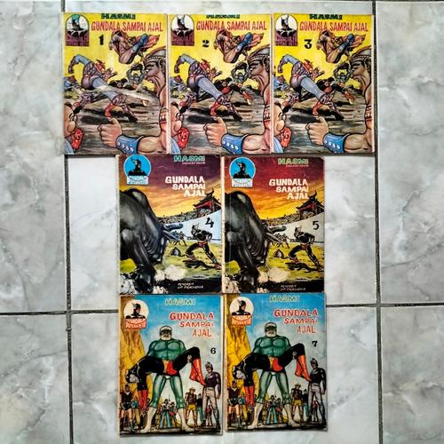 Jual Komik Gundala Sampai Ajal (Full Set - Cet Pertama), karya Hasmi - Kota Tangerang - Poestaka ...