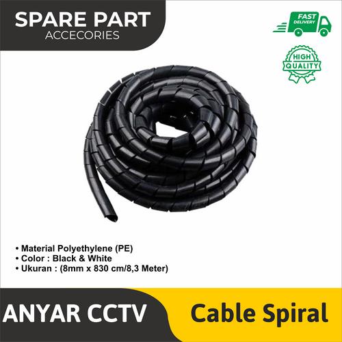 Jual Spiral Wraping / Pelindung Kabel Spiral Premium / Spiral Kabel ...