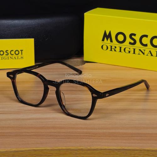 Jual Frame kacamata moscot VANTZ gratis lensa minus plus Grade original - Hitam, Frame only ...