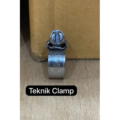 Jual Hose Clips/Clamp 11-16mm Brand Orbit W4 Stainless Steel (Klem ...