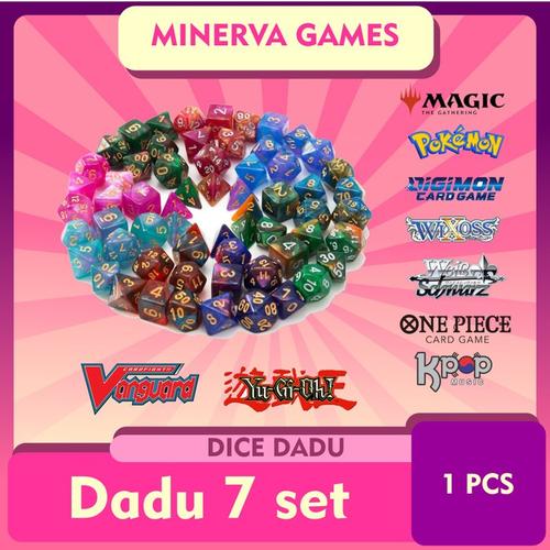 Jual Multi sided Polyhedral Dice dadu DND 7 V2 Part 3 - 6 - Kota Surabaya - Minerva Games ...