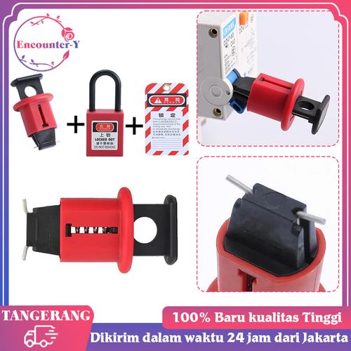 Jual Miniature Circuit Breaker Lockout Mcb Lockout Tag Out Mcb Loto ...