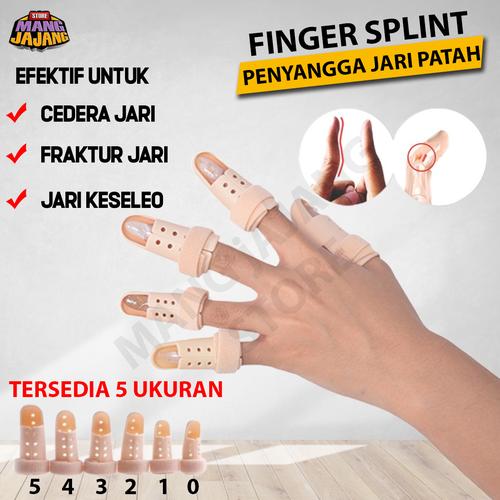 Promo Finger Splint Penyangga Jari Patah Trigger Finger Terapi Jari ...
