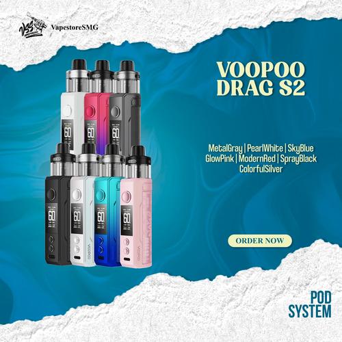 Jual VOOPOO DRAG S2 60W 2500MAH - SPRAY BLACK - Kota Semarang - VSS ...