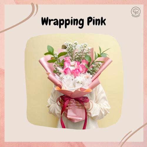 Jual Kado Ultah Wisuda Untuk Wanita Fresh Bouquet Bunga Mawar Soft Pink ...