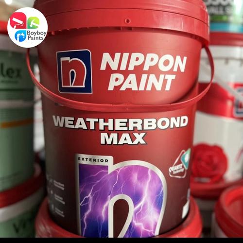 Jual Nippon Paint Weatherbond Max Setara Weathershield Brilliant White ...
