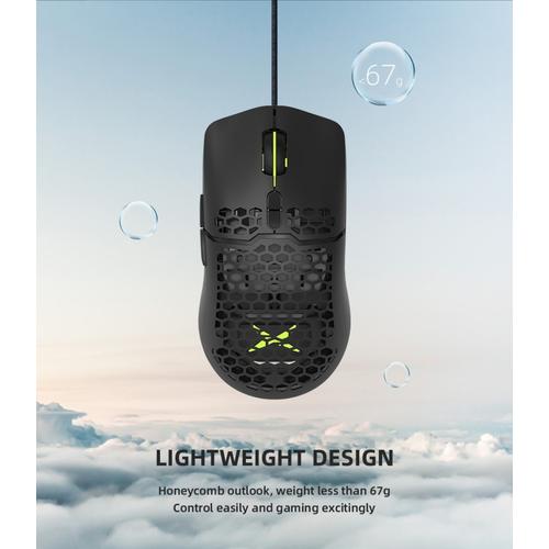 Promo Mouse Delux M700 Wired Lightweight RGB Gaming Mouse - Jakarta ...