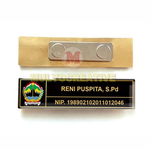 Jual PAPAN NAMA DADA JAWA TENGAH NAMETAG - NAME TAG CUSTOM LOGO JATENG ...