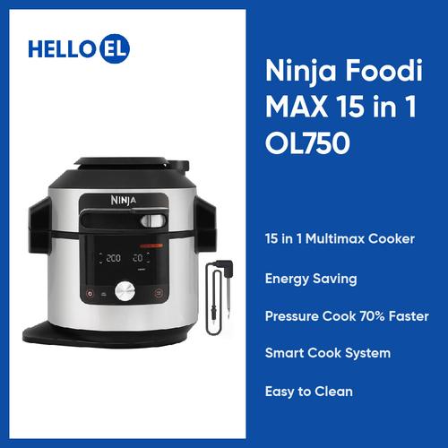 Jual Ninja Foodi Max OL750 15 in 1 7.5L Multi Cooker Pressure Cooker ...