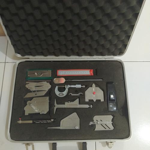 Jual GAL WELDING GAUGE LARGE BRIEF CASE KIT IN METRIC #12 - Kota ...