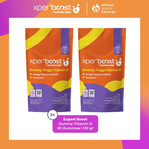 Promo Expert Boost - Paket 2 Gummy Vitamin D 600 IU Anak dan Dewasa ...