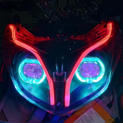 Jual Reflektor Lampu Depan Yamaha Xeon Karbu Custom Biled Ala-ala Alis ...