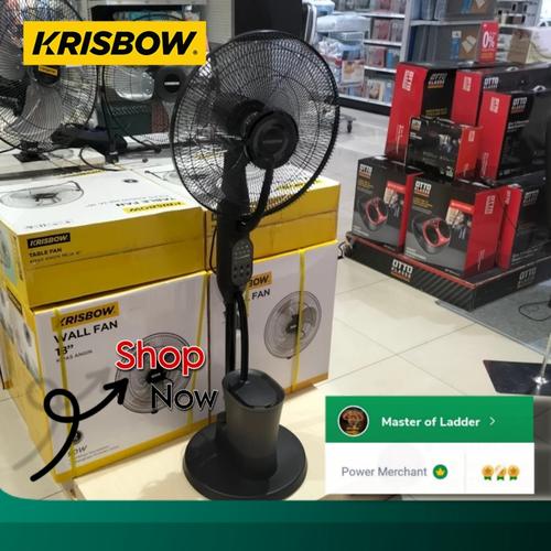 Jual kipas angin kabut uap air mistyfan krisbow - Hitam - Kota Surabaya ...