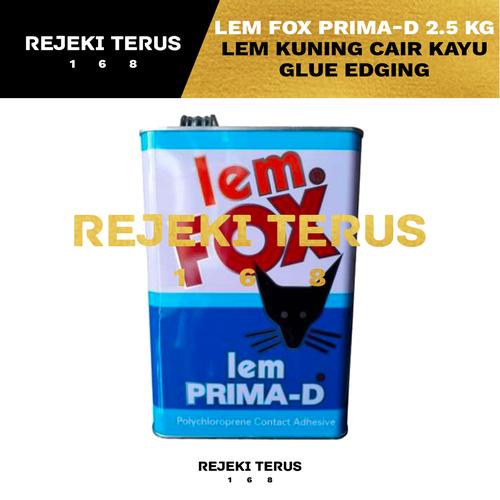Jual Lem FOX Prima D Galon 2.5 kg Lem Kuning Kayu Glue Edging HPL ...