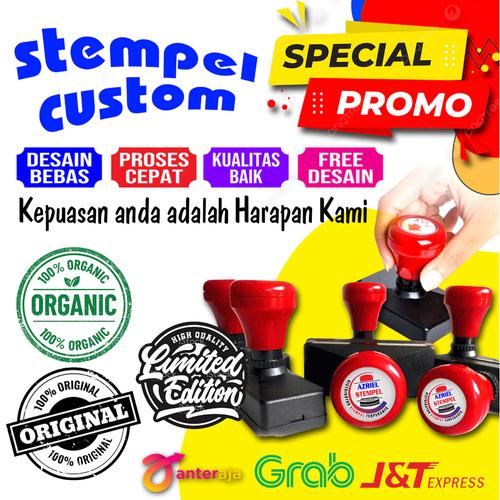 Promo Stempel Stempel Logo Stempel Lunas Stempel Nama Stempel Tanda ...