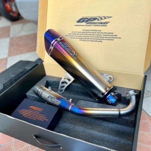 Jual Knalpot GP Racing Titanium Xmax Gp Racing ASLI - 350/400cc ...