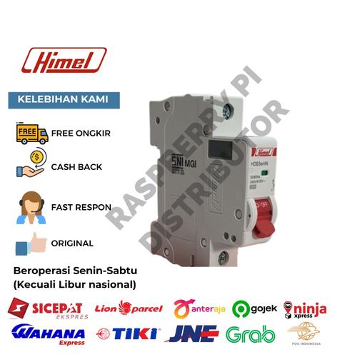 Jual HIMEL MCB Miniature Circuit Breakers 6kA 1 Pole HDB3wHN1 - 4A ...