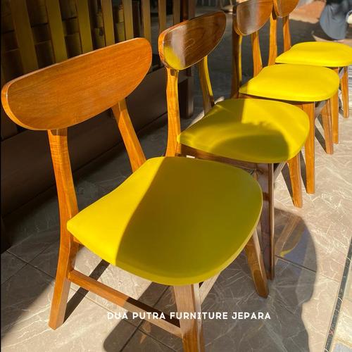 Jual Kursi cafe / kursi makan / kursi teras ropan minimalis kayu jati ...