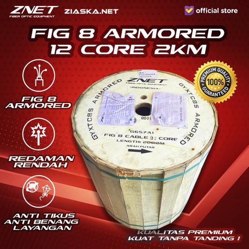 Jual KABEL FIBER OPTIC KU MINI FIG 8 4 CORE ARMOUR ARMORED 2000 M 2 KM - 4CORE - Kab. Bogor ...