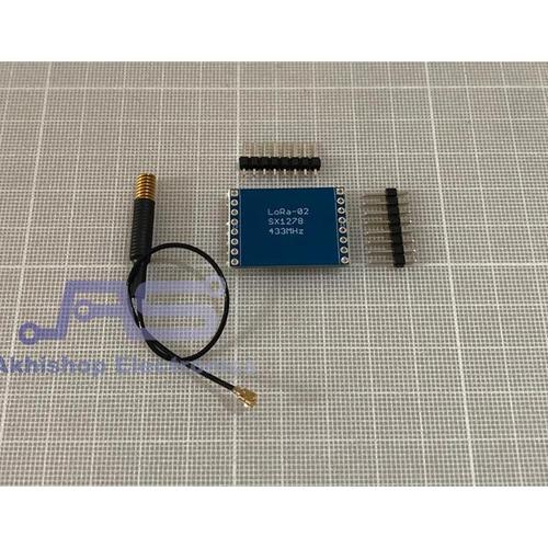 Jual LoRa Ra-02 SX1278 Wireless Long Range 433Mhz SPI Include Antenna ...
