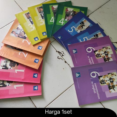 Jual ORIGINAL CONVERSATION IN ENGLISH + WORKBOOK 1.2.3.4.4.6 1set ...