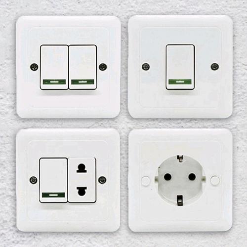 Promo Saklar Engkel Inbow Tunggal 1 Saklar Lampu Listrik Putih IB Tanam ...