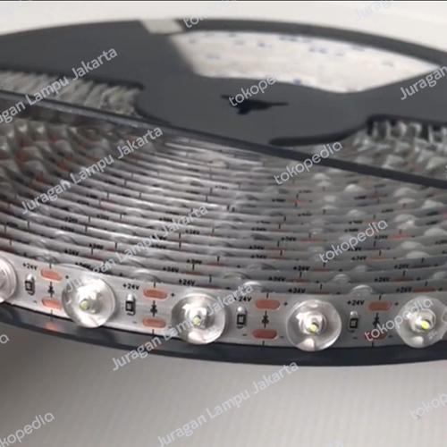 Jual LAMPU LED STRIP FLEKSIBEL WALL WASHER 10M 48LED DC 24V FLEXIBLE ...