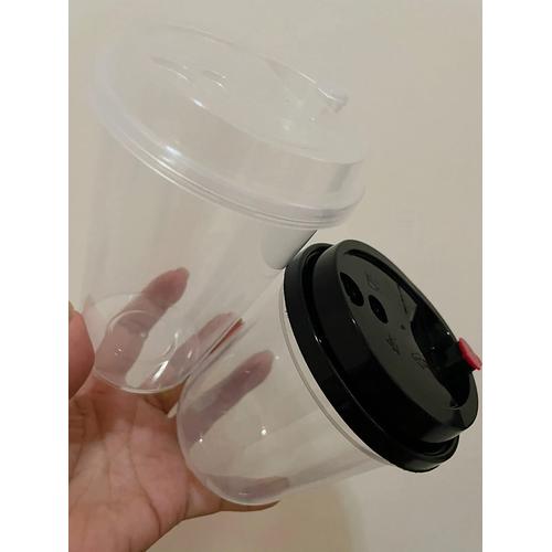 Promo Thinwall PP Cup Injection Reusable / Gelas Inject 12 Oz datar ...