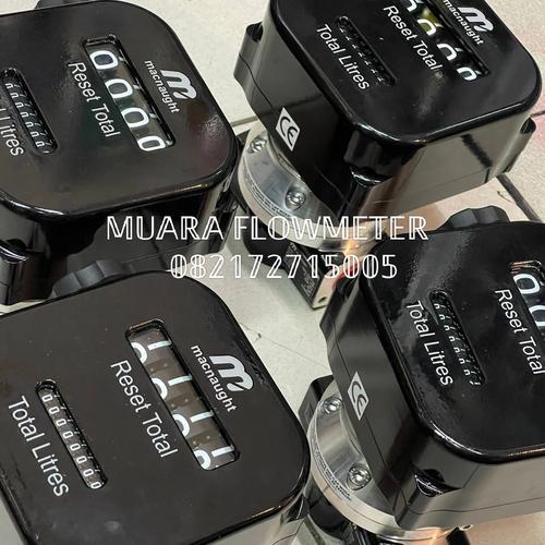 Jual flowmeter macnaught 1 Inch - meteran minyak solar 1 inch - flow ...